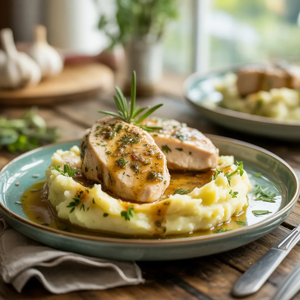 Christmas Garlic Butter Chicken Tender Medallions for a Cozy Holiday ...