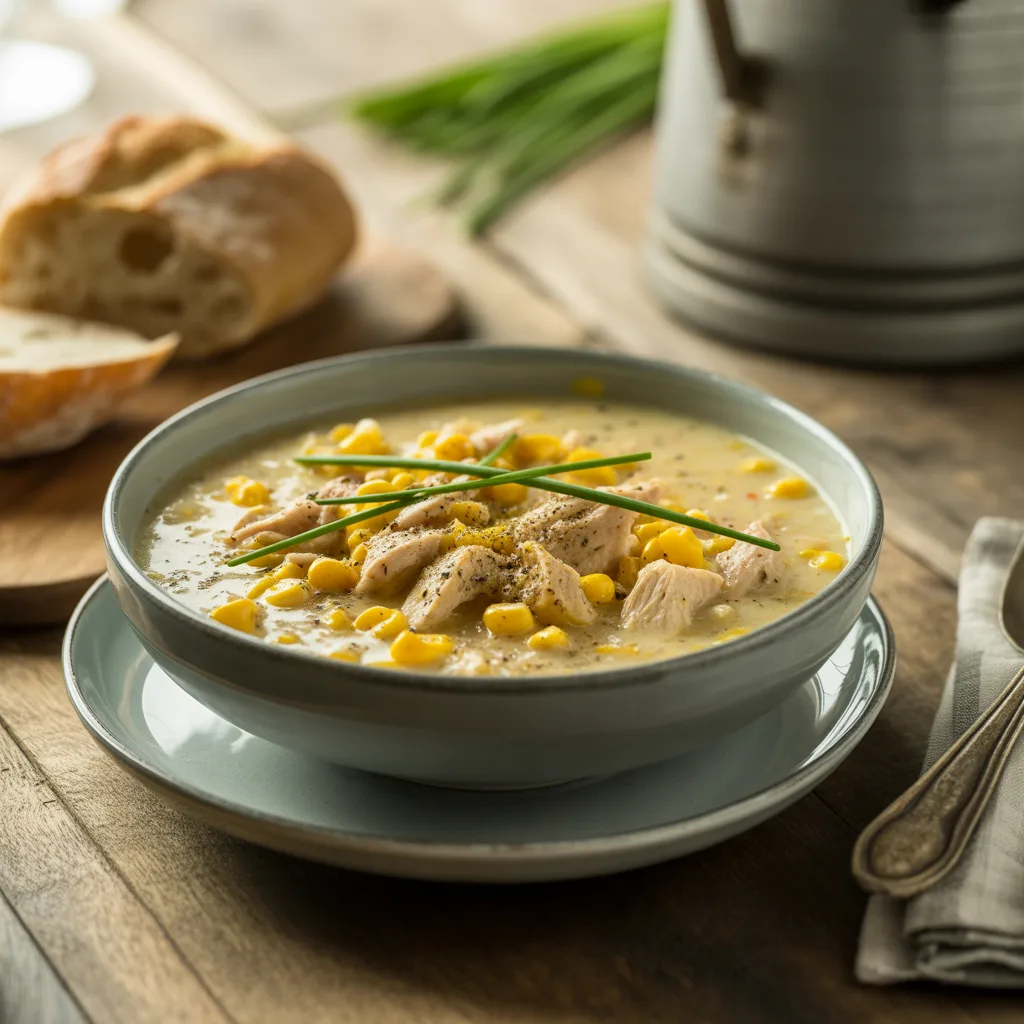 Chicken and Sweet Corn Chowder: A Light but Comforting Meal ...